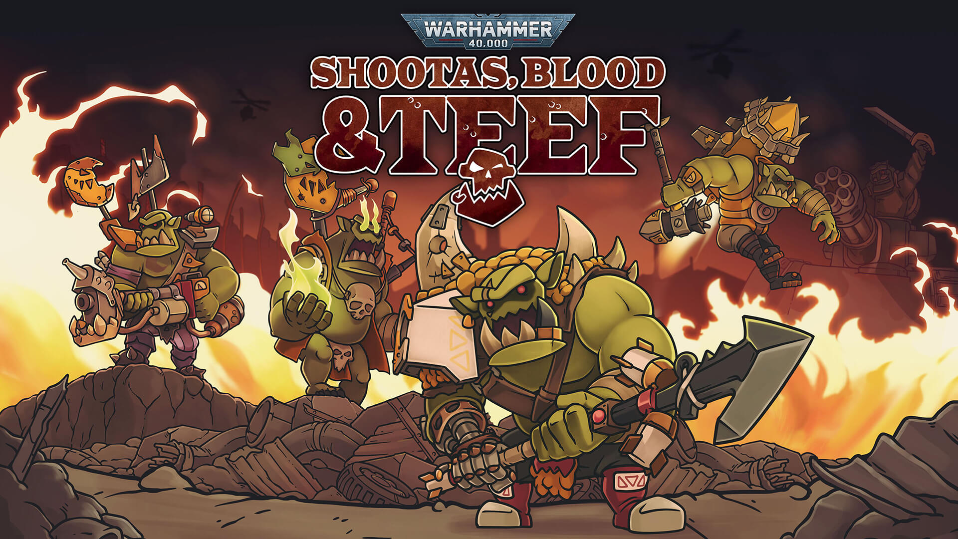 战锤40K：枪声、鲜血和铁拳 Warhammer 40,000: Shootas, Blood & Teef for Mac v1.0.24 中文原生版-SeeMac游戏下载资源站