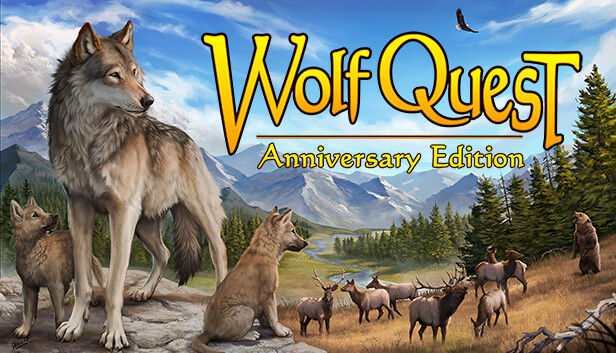 野狼谜踪：周年版 WolfQuest: Anniversary Edition for Mac v2.0.4a 英文原生版-SeeMac游戏下载资源站